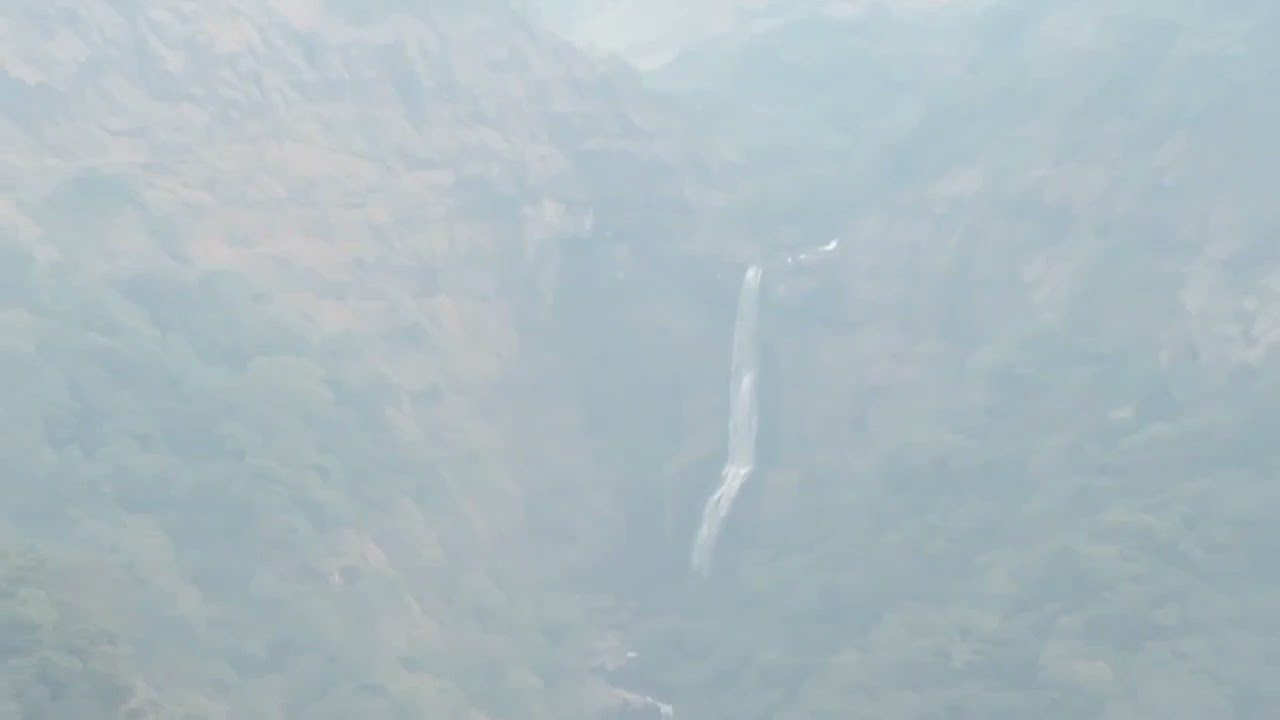 The Kune Falls, view of Kune water falls from Rajmachi point Khandala ...