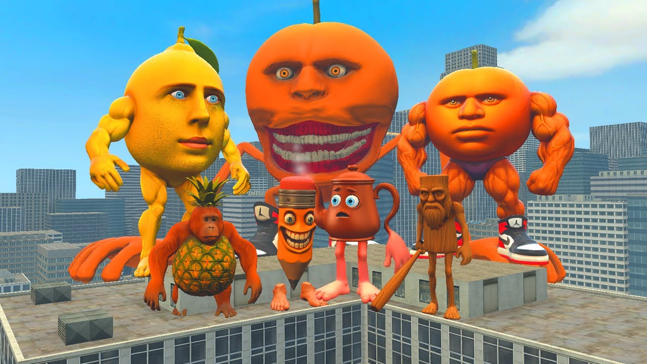 I MADE 3D NEW MON MON MON LEMON FROM ITALIAN BRAINROT MEMES in big city ...