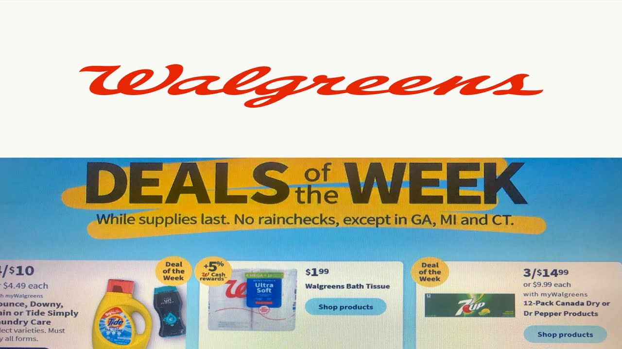 WALGREENS AD PREVIEW||04/28/05/04 - YouTube