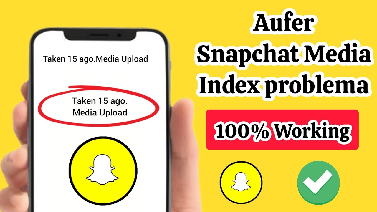 Quam ad Aufer Snapchat Media Index Problema (New 2024) | Media celare Index Snapchat Problema ...