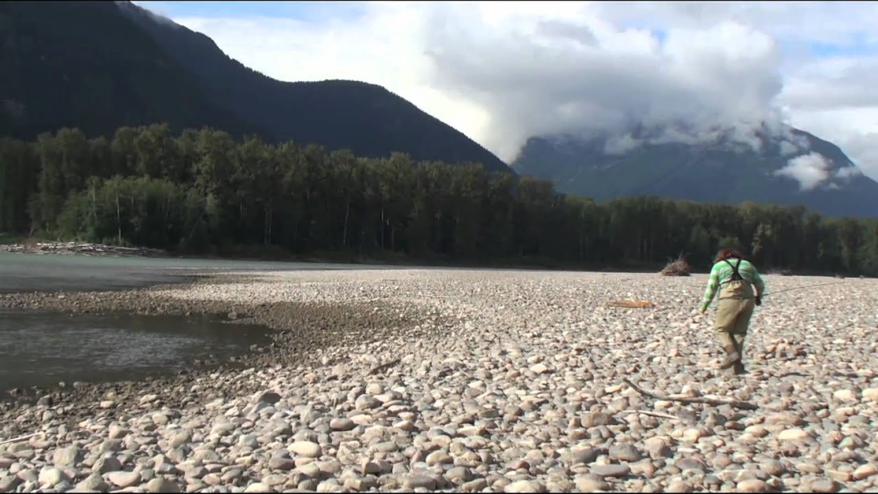 Fly fishing British Columbia steelhead - Camp d'été 2010 en Colombie ...