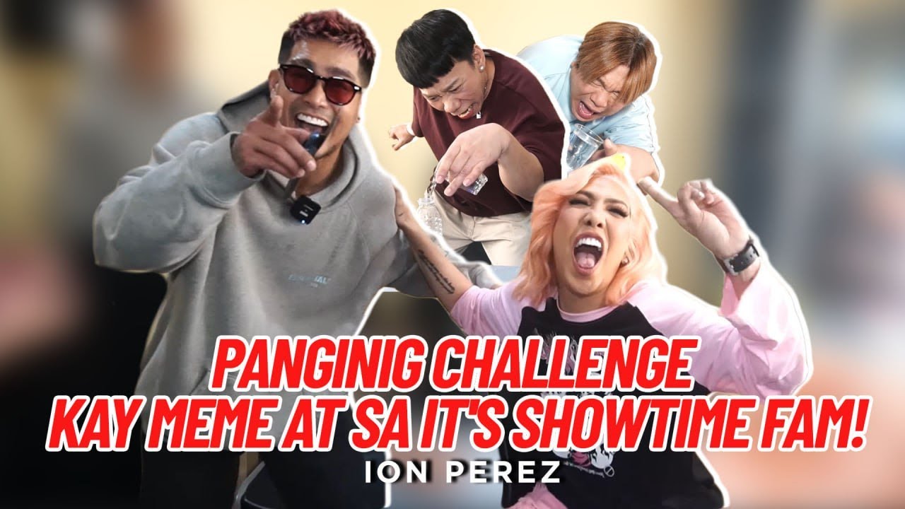 PANGINIG CHALLENGE KAY MEME AT SA IT'S SHOWTIME FAM! | Ion Perez - YouTube