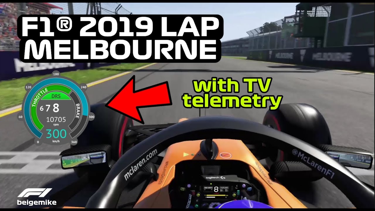 F1 GAME REALISTIC TV HUD | ONBOARD - YouTube