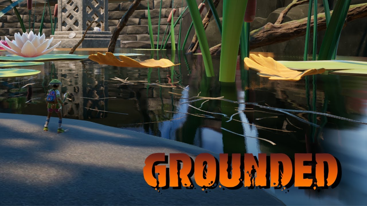 Grounded! There is a T Rex in the Pond! - YouTube