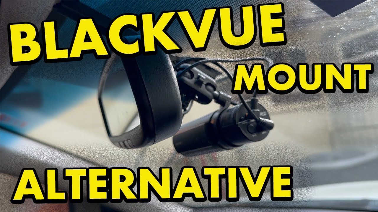 BlackVue Dash Cam Mount Option - YouTube