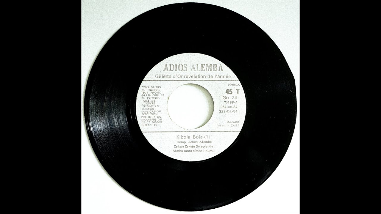 Zaiko Langa Langa et Adios Alemba - Kibola Bola (1984) - YouTube