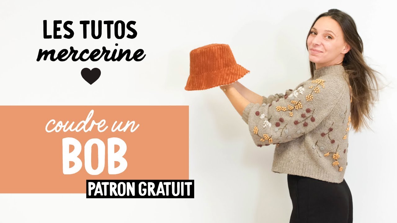 Tuto Couture bob - Patron gratuit - YouTube