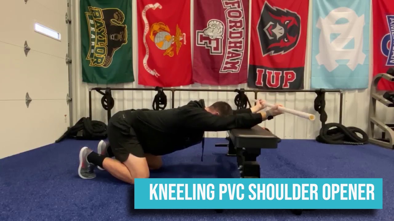 PVC Kneeling Shoulder Opener - YouTube