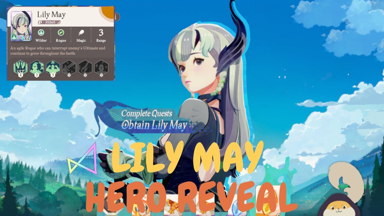 LILY MAY HERO REVEAL + LORE & ANALYSIS [AFK JOURNEY] - YouTube