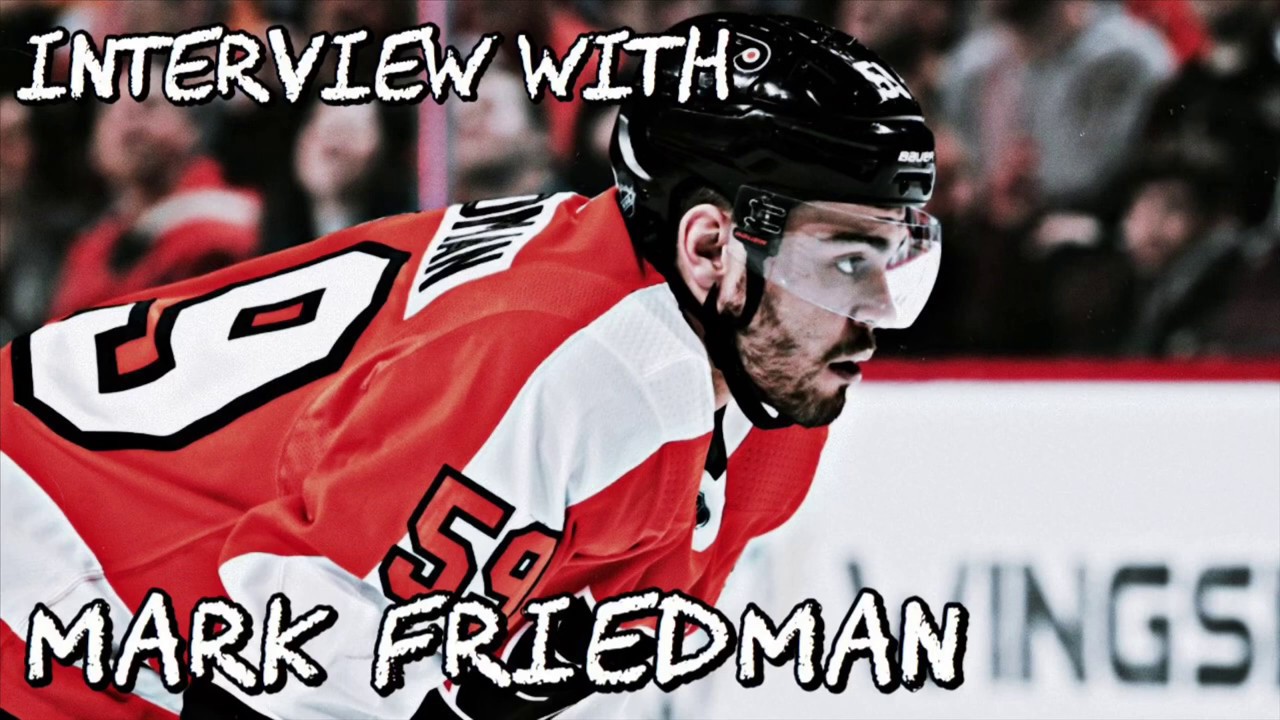 Interview with Flyers Defenseman, Mark Friedman! - YouTube