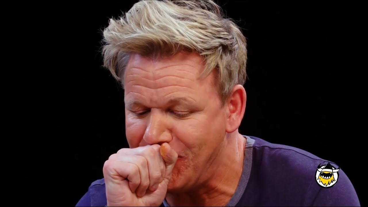 Every time gordon ramsay swears in hot ones - YouTube