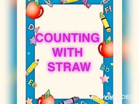 COUNTING WITH STRAW - YouTube