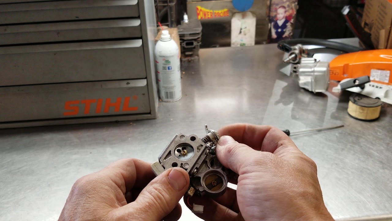 West Coast Muscle Saws Stihl MS 362 C linkage Issues - YouTube