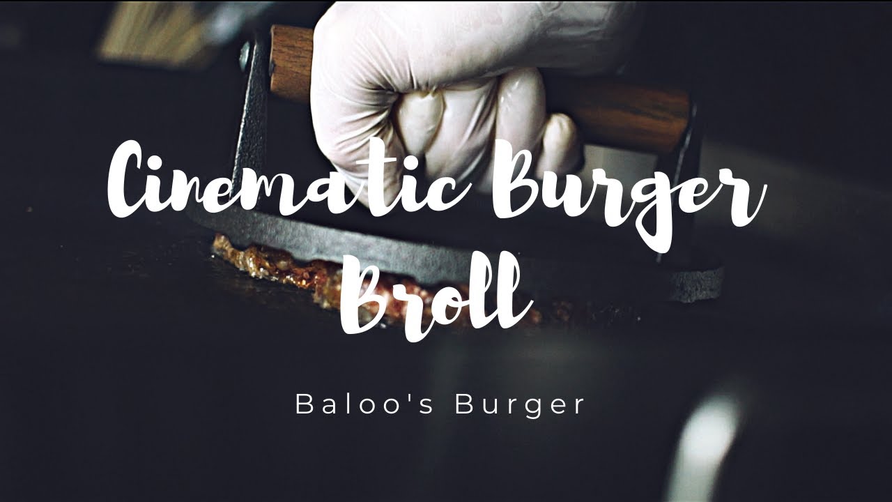 Cinematic Burger B roll | Daniel Schiffer inspired - YouTube