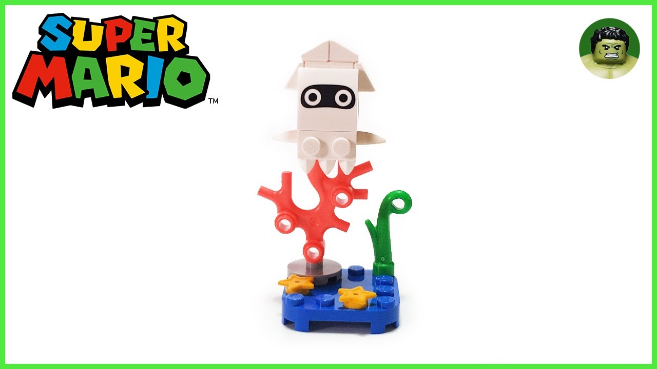 LEGO Super Mario Character Packs Series 2 71361 - Blooper - YouTube