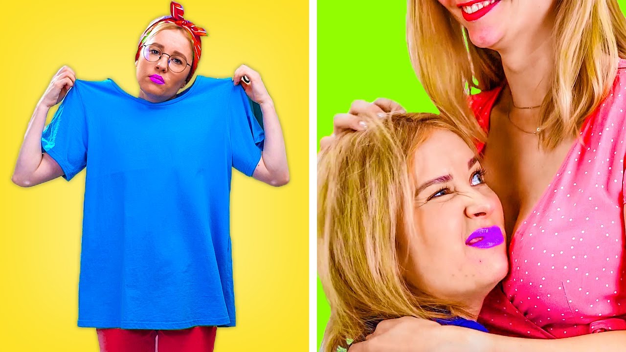 SHORT PEOPLE VS TALL PEOPLE STRUGGLES || Relatable Facts That Are So ...