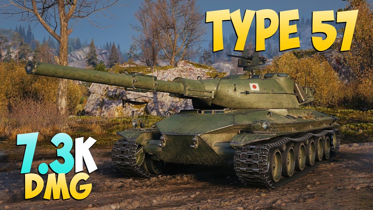 Type 57 - 5 Kills 7.3K DMG - Standard! - World Of Tanks - YouTube
