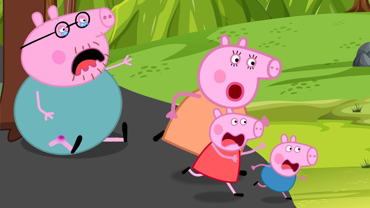 Mummy Pig, Peppa Pig, Geogre ! Don't Leave Daddy Pig Alone | Peppa Pig ...