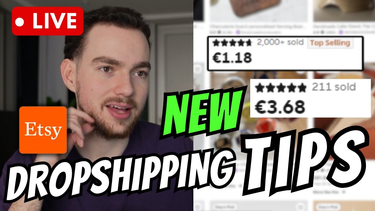 Genius ETSY Dropshipping Coach Shares Tips & Strategies! (Live Session) - YouTube