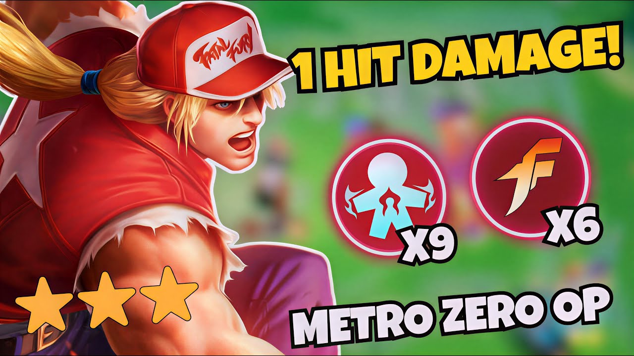 1 HIT DAMAGE! METRO ZERO + KOF OVERPOWERED META BUILD - MCGG GAMEPLAY ...