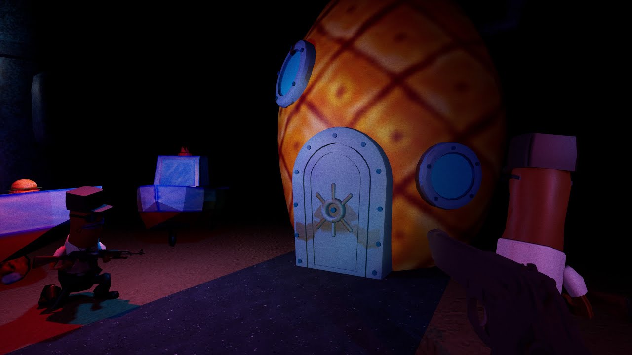 Raiding SpongeBob's House (Spongebob Horror Game) - YouTube