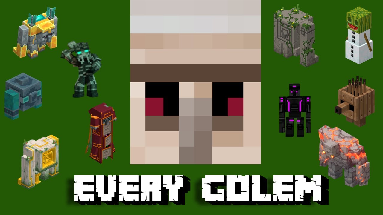 Minecraft Golems Typer