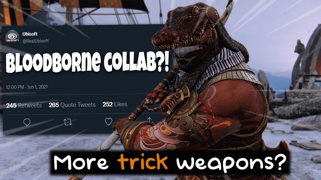 For honor needs to collab with bloodborne now... - YouTube