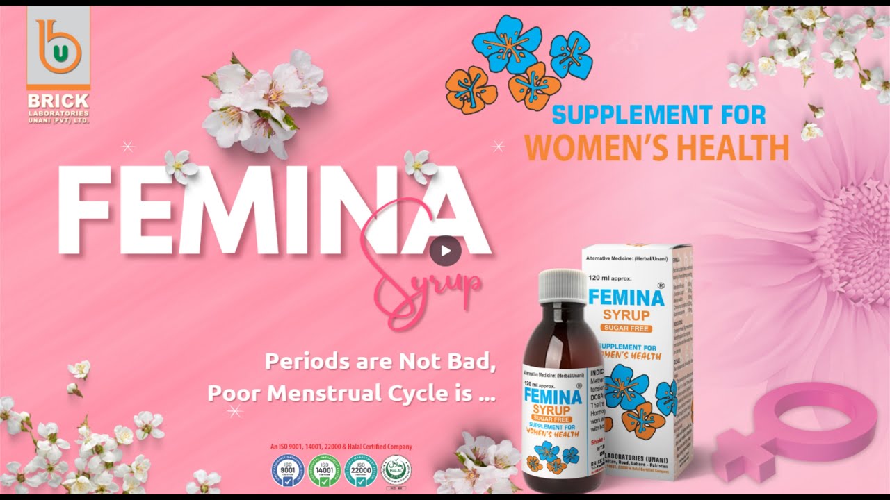 Femina Syrup - A powerful emenagogue, Herbal Medicine - YouTube