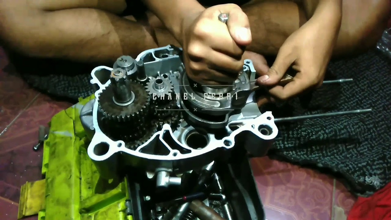 perakitan Vega sleep engine 200cc - YouTube