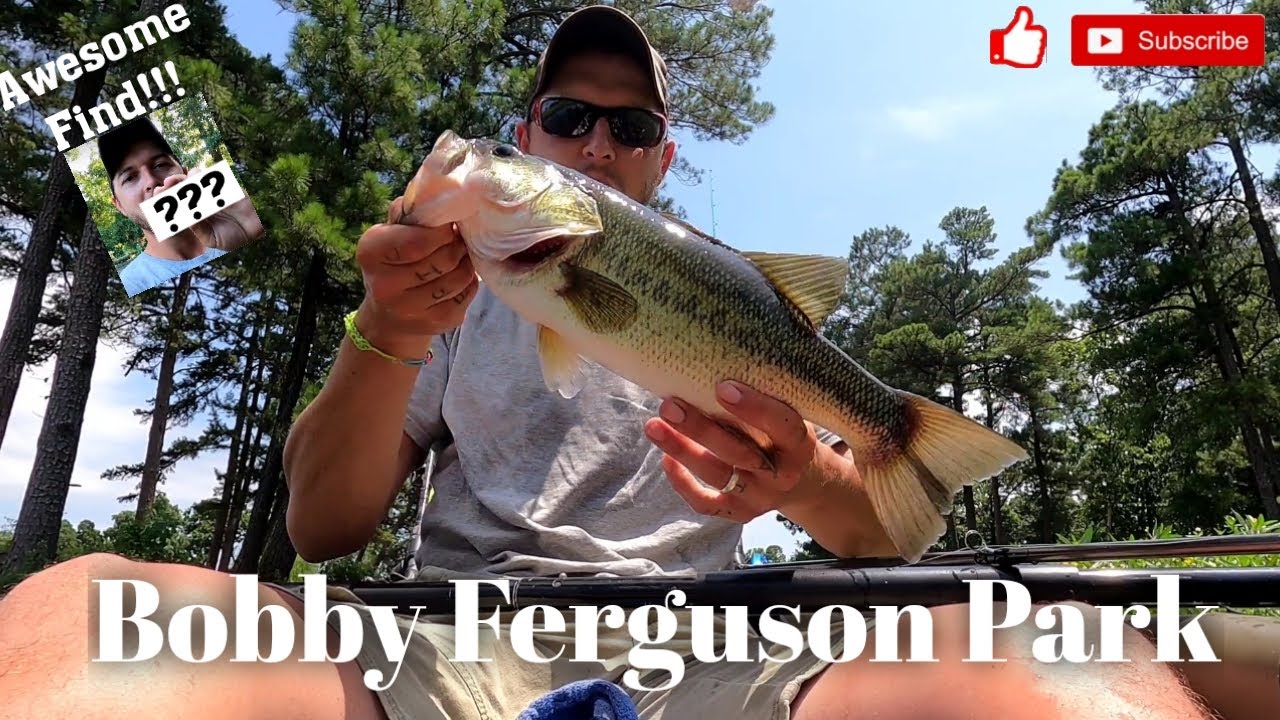 Kayak Fishing Bobby Ferguson Park((Awesome Find)) - YouTube