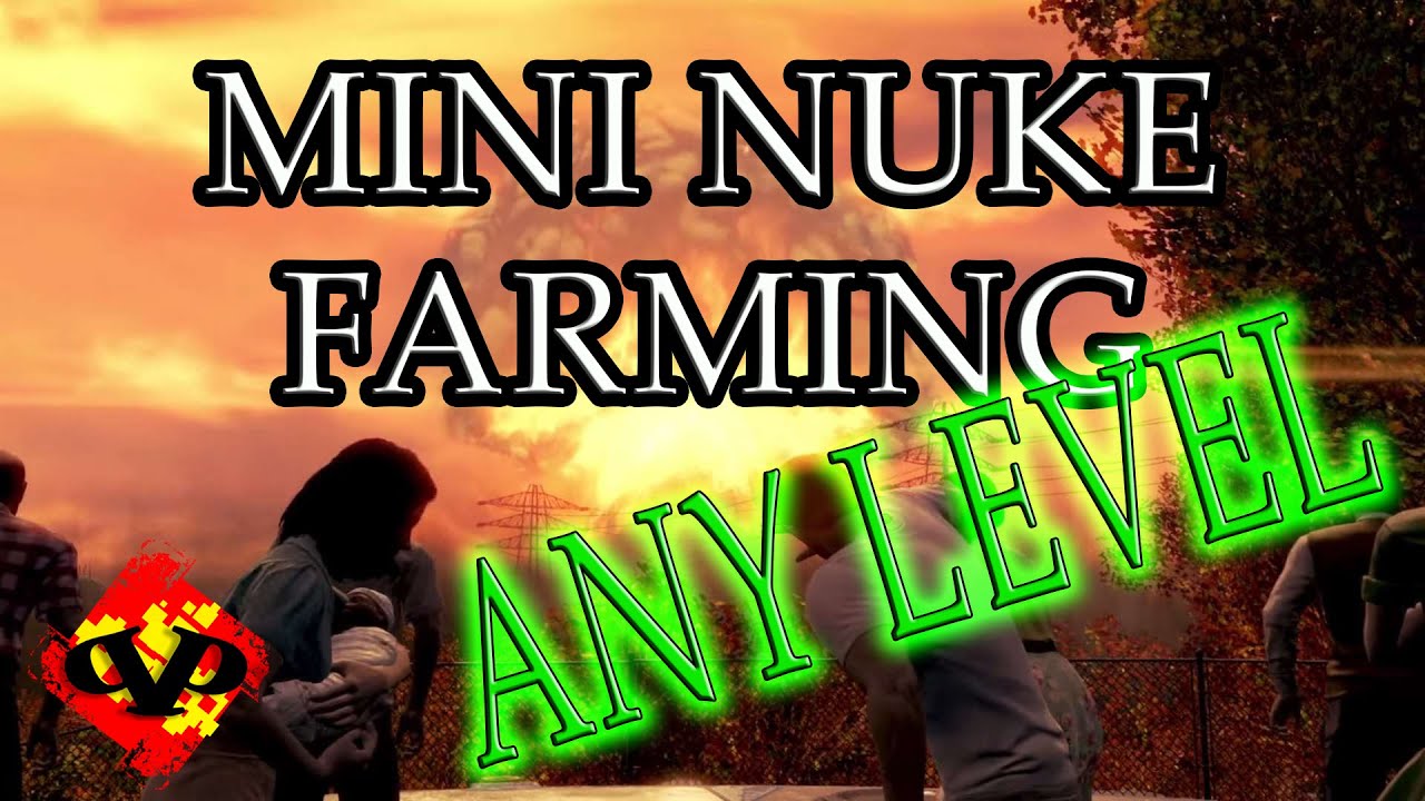 Fallout 4 | Easy Mini Nuke Farm at level 1 - YouTube