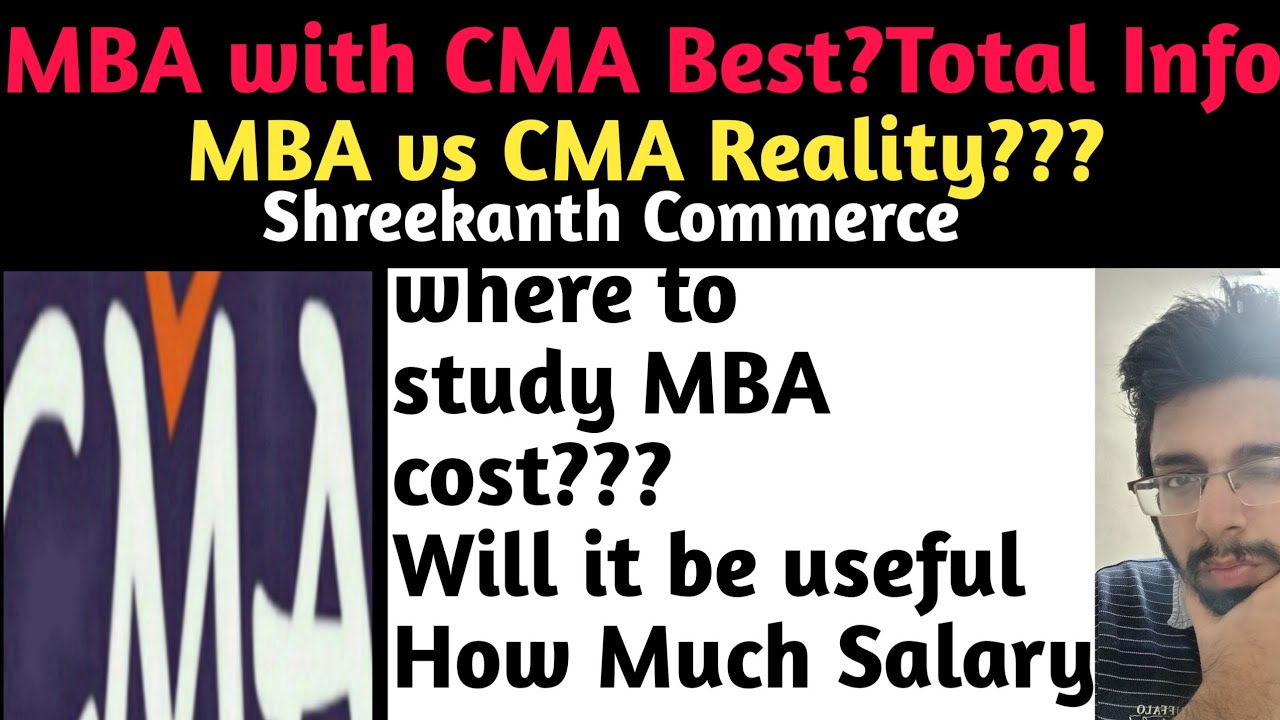 CMA With MBA?|CMA vs MBA|Tamil|Shreekanth - YouTube
