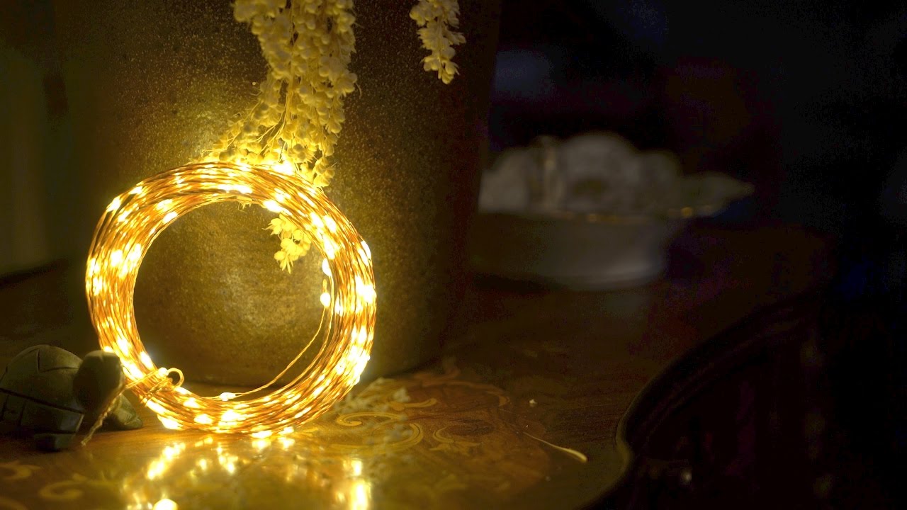 Using String Lights for Bokeh - Copper in 4k UHD - YouTube