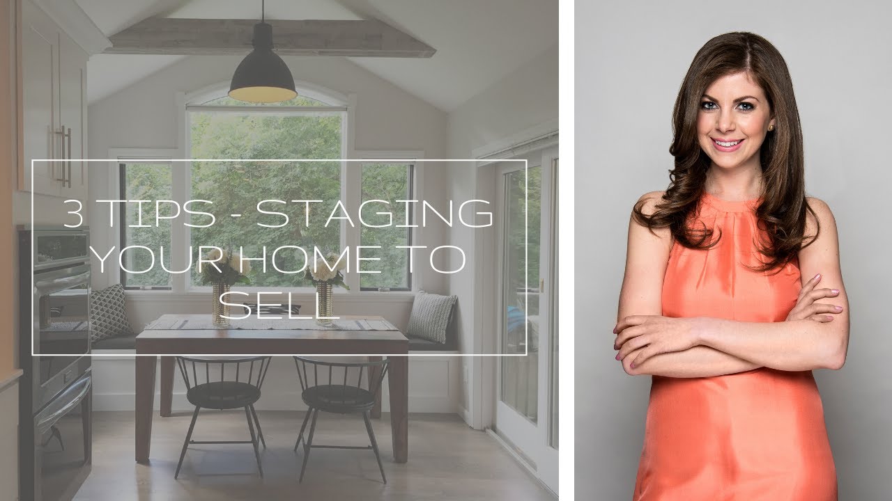 3 Tips For Staging Your Home To Sell by Interior Designer - YouTube