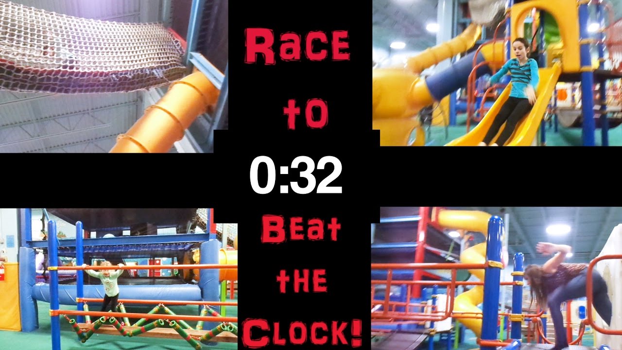 FAMILY OBSTACLE COURSE CHALLENGE AT FUN4ALL! - YouTube