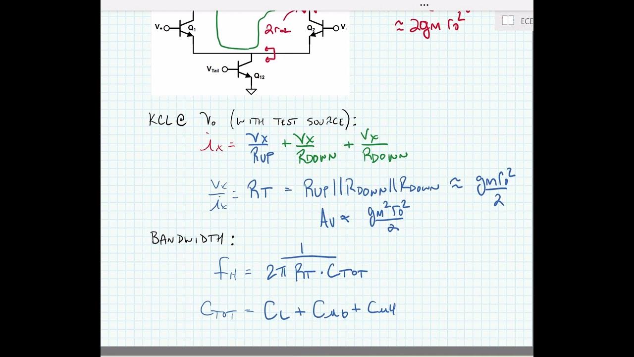 ECE3204 Lecture 14C - Telescopic Cascode OTA - YouTube
