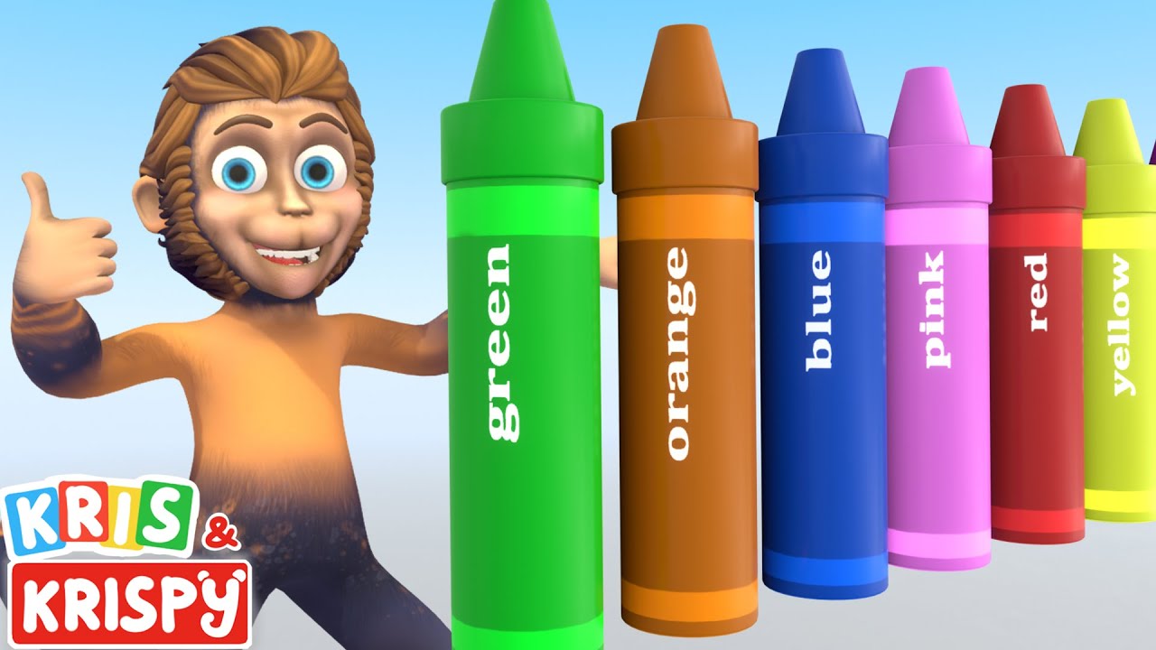 Best Learning Video for Toddlers || Learn Colors with Crayon Surprises ...