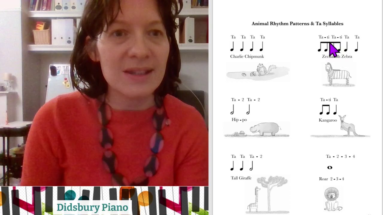Animal Rhythm tapping demonstration (Piano Safari 1) - YouTube
