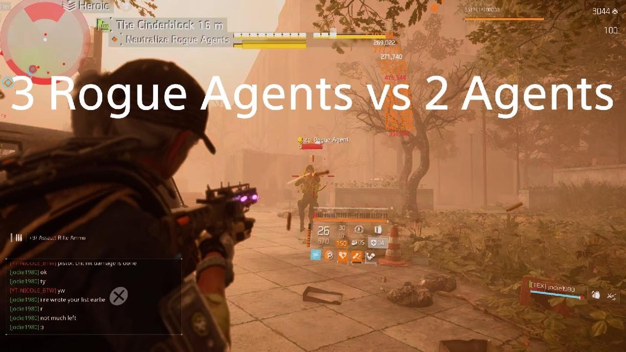 Tom Clancy's The Division 2 | 3 Rogue Agents vs 2 Agents - YouTube