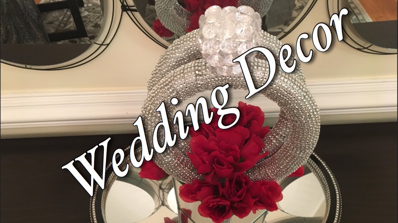 Dollar Tree DIY|| How To Make Wedding Table Decor - YouTube