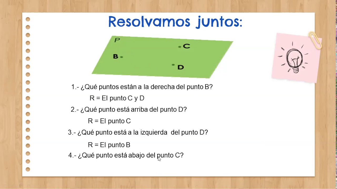 Noción de un punto en diferentes planos. 19-06-20 - YouTube