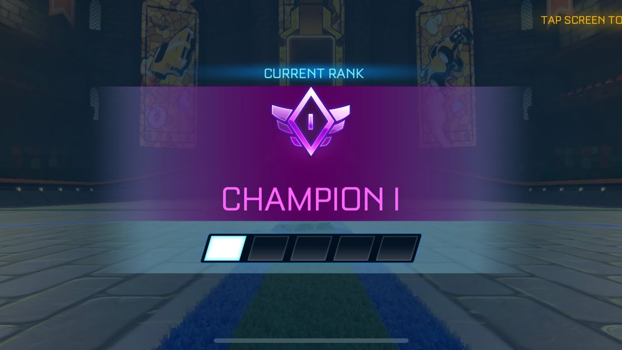 Champion 1 Rank Up Game - Rocket League Sideswipe 1v1s - YouTube