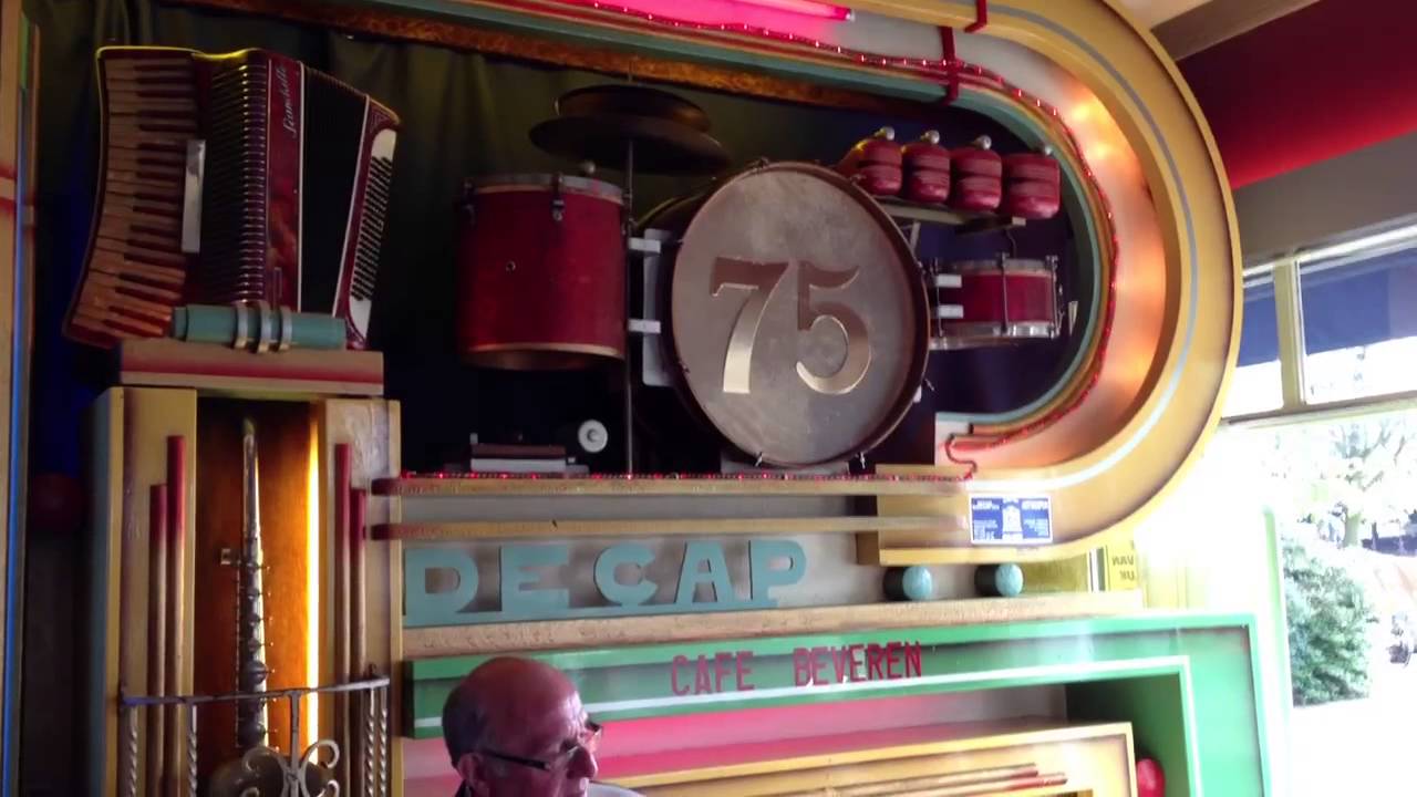 Orgel Decap, cafe Beveren, Antwerpen - YouTube