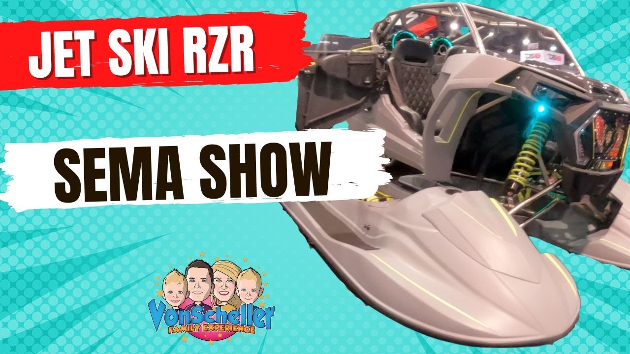 SEMA Show 2022: Jet Ski RZR & Pavati 》 - YouTube