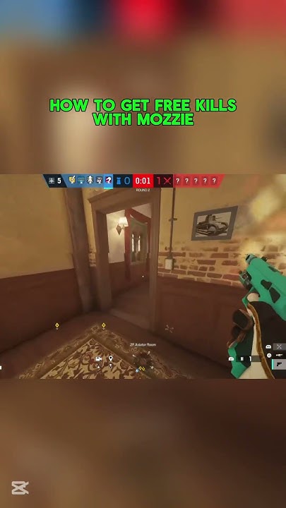 How To Get Easy Kills With Mozzie #rainbowsixsiege #r6tips - YouTube