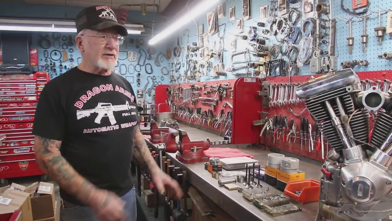 Harley Davidson Rebuilding Season - YouTube