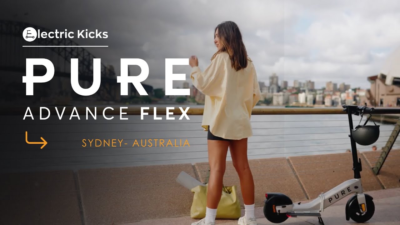 Pure Advance Flex e-scooter takes on Sydney: Great usability and ...