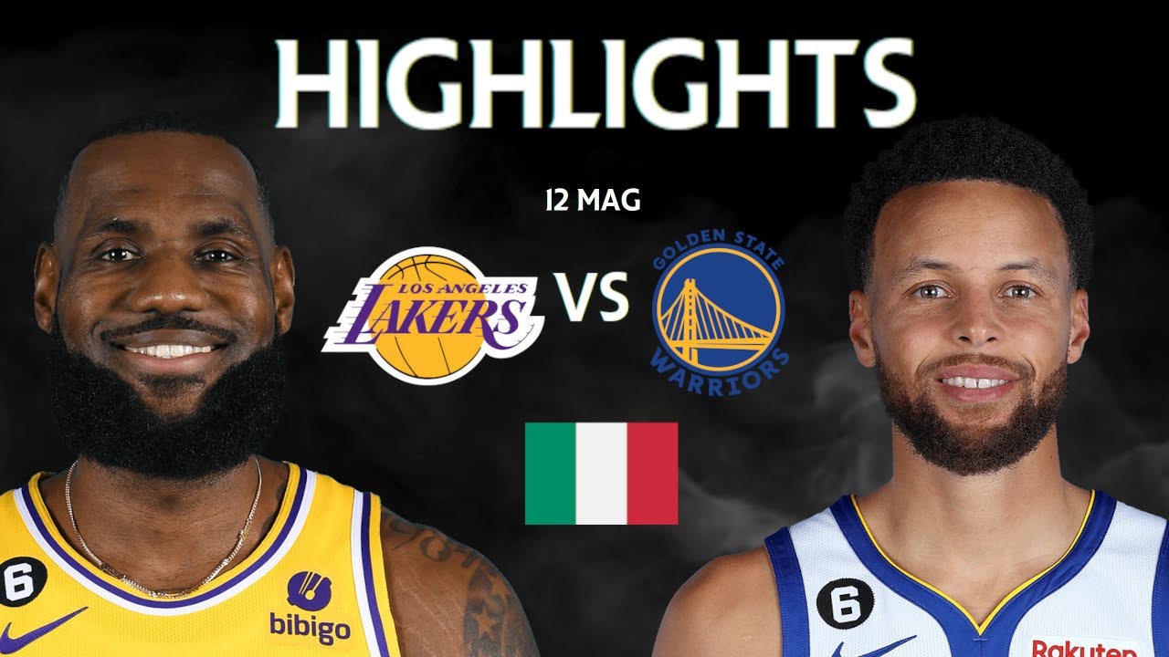 30 PUNTI DI LEBRON IN GARA 6 (Highlights NBA ITA Lakers vs Warriors, 12 ...