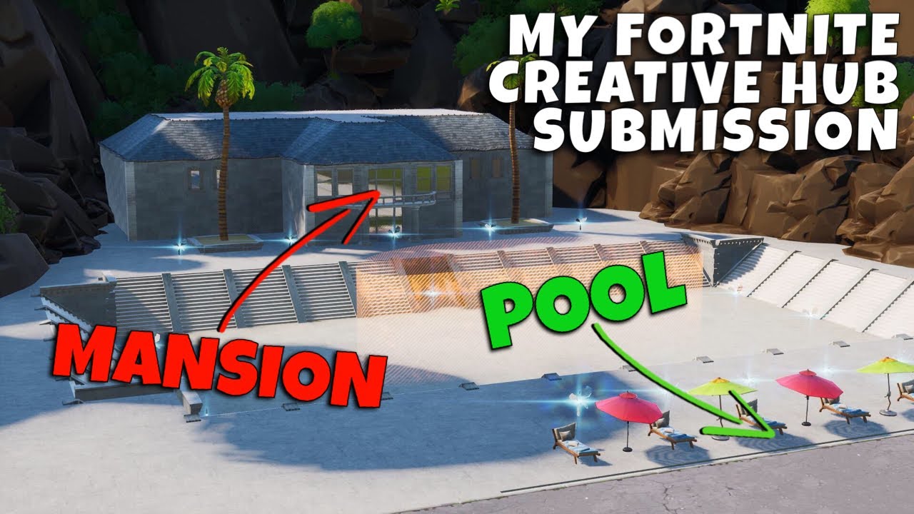 MANSION THEMED CREATIVE HUB (Fortnite Creative Hub Submission) - YouTube