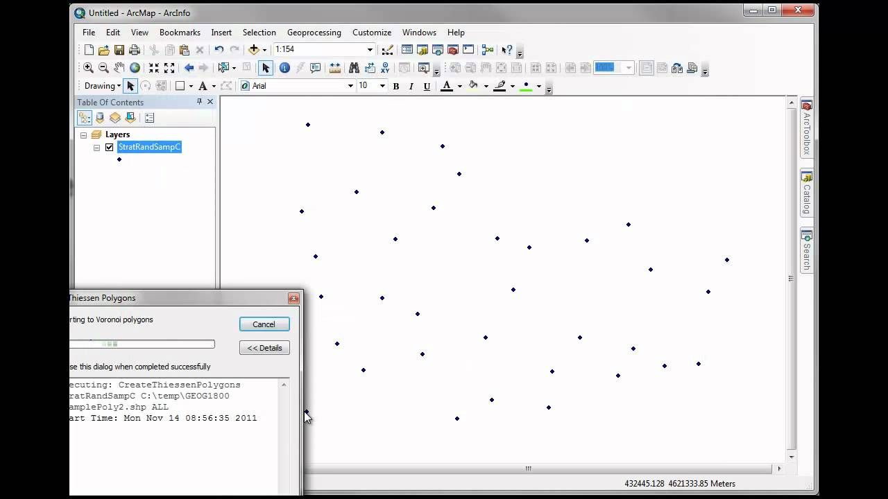 Thiessen Polygons - YouTube